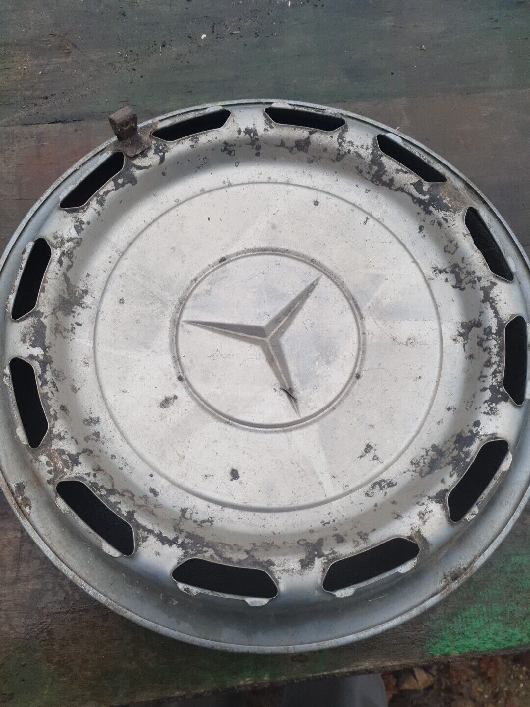 Pair MERCEDES BENZ HUB CAP USED MAN CAVE WALL HANGER 15 Inch | Drakelow ...