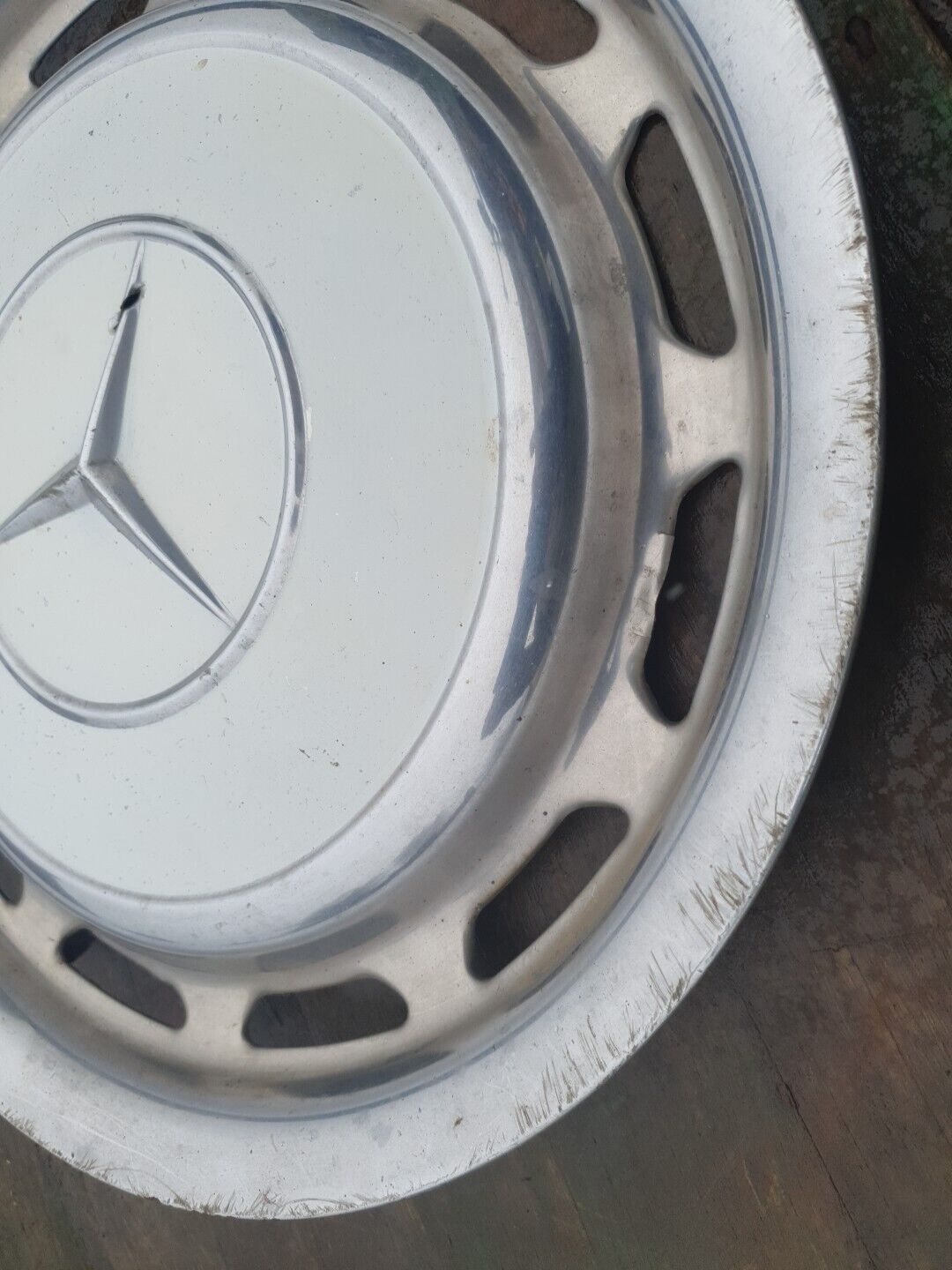 Pair MERCEDES BENZ HUB CAP USED MAN CAVE WALL HANGER 15 Inch | Drakelow ...