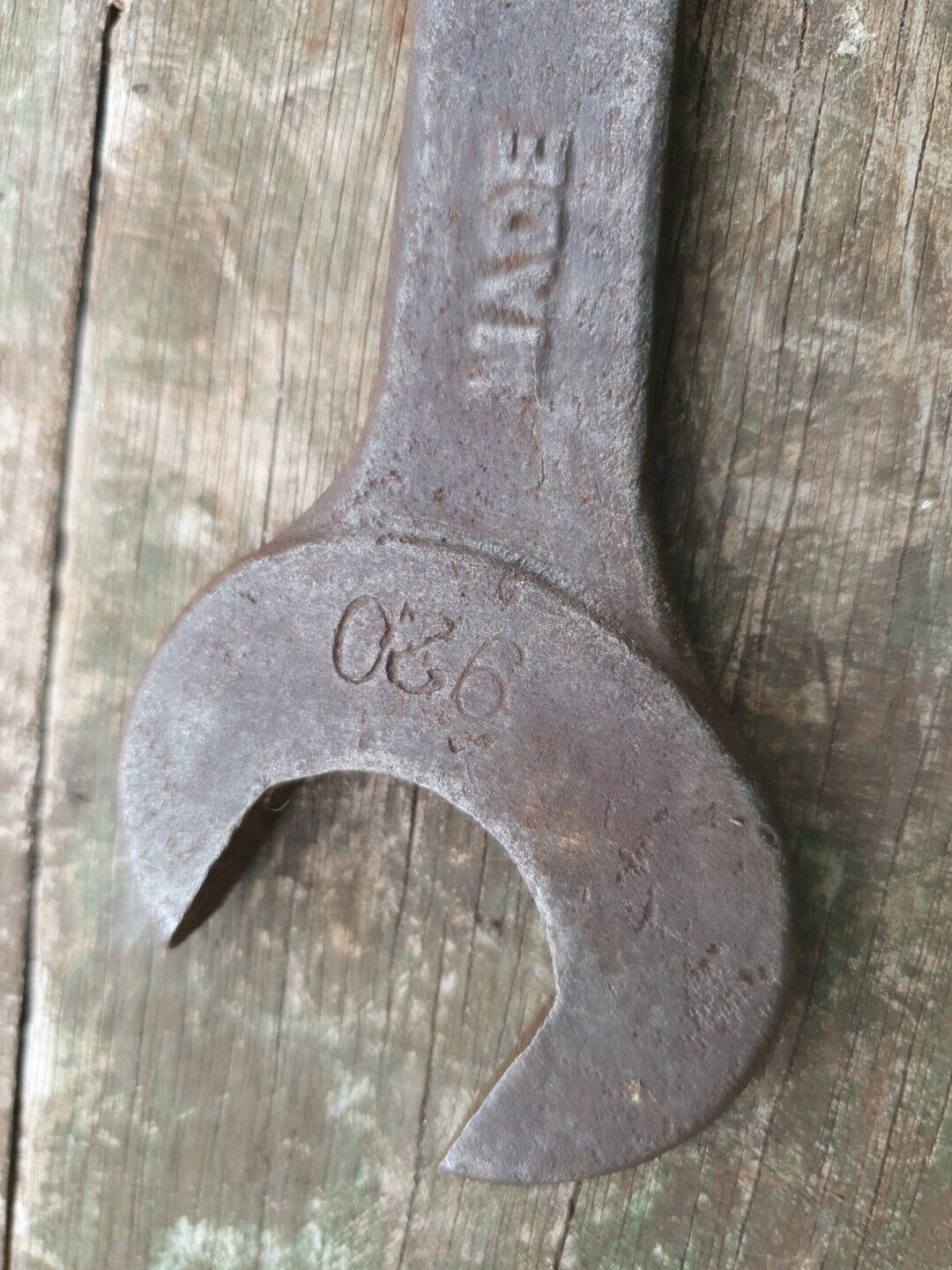 Vintage Whitworth open end spanner 5/8 9/16 Old Tool Collectable ...