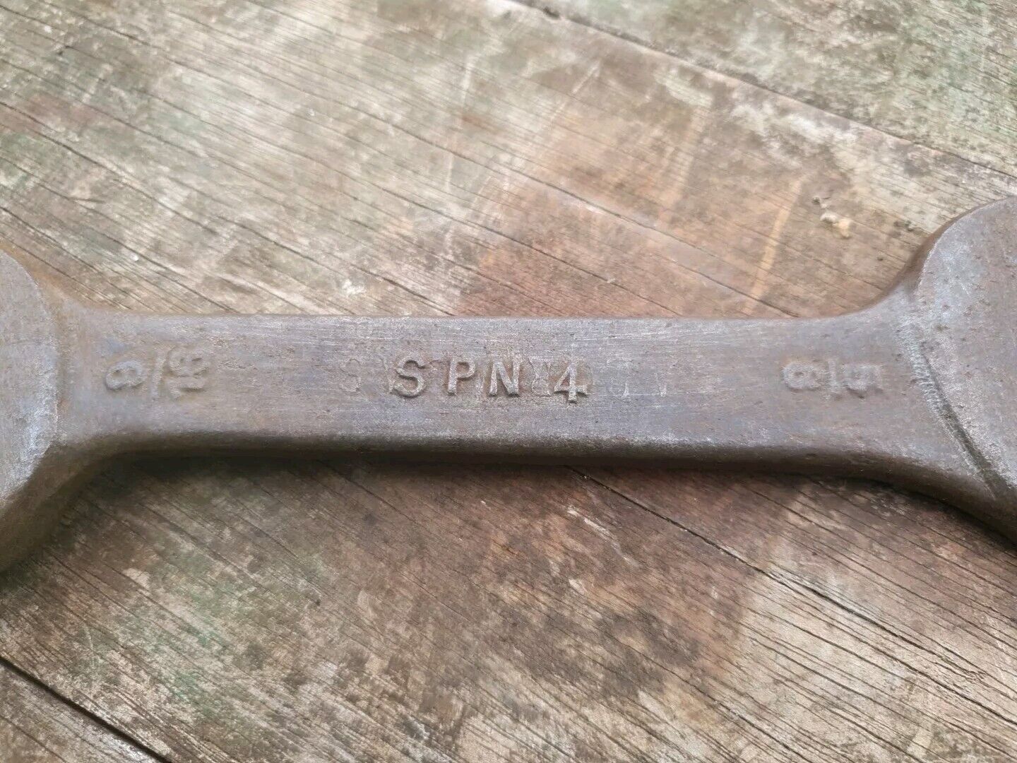 Vintage Whitworth open end spanner 5/8 9/16 Old Tool Collectable ...