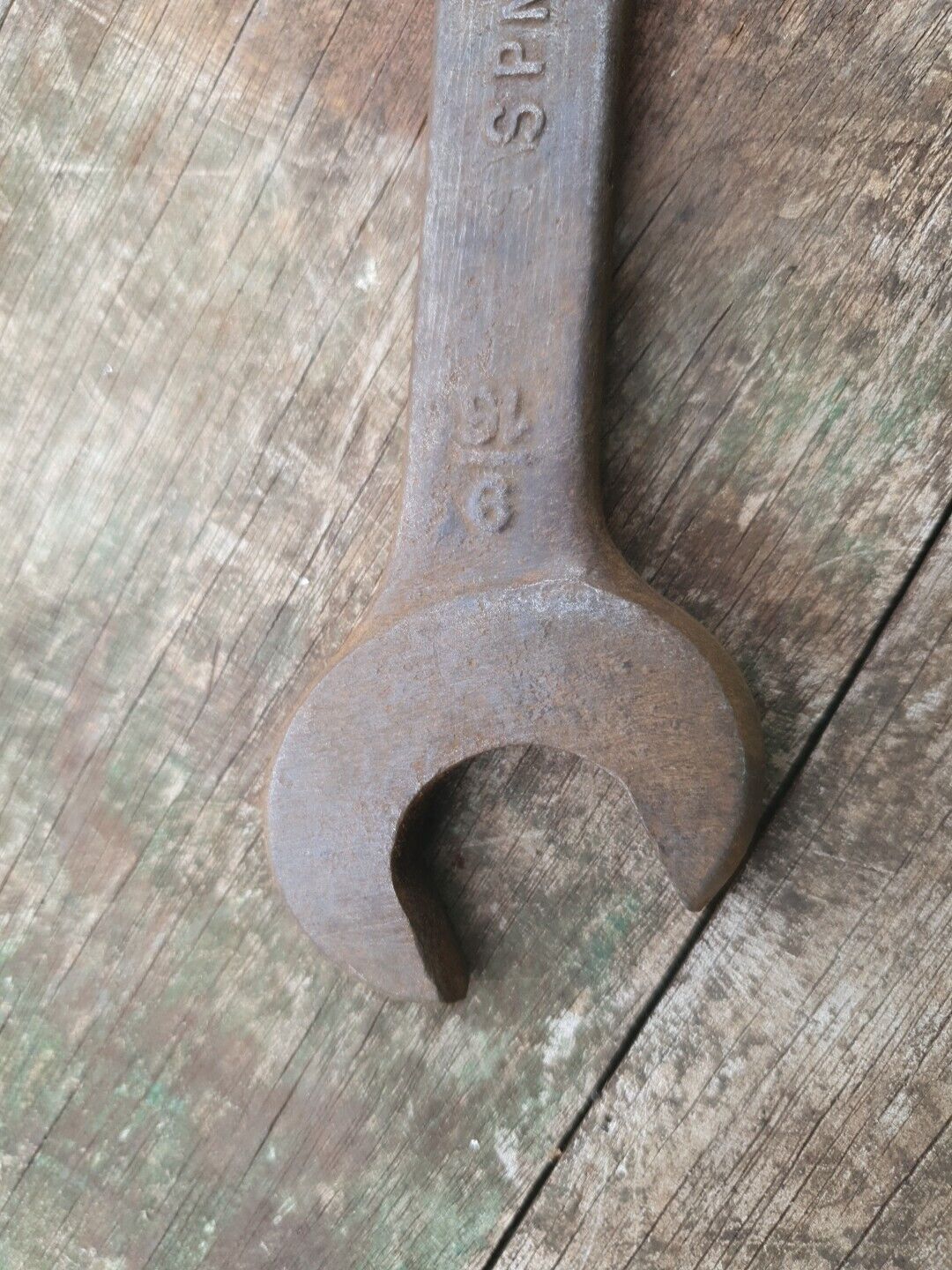 Vintage Whitworth open end spanner 5/8 9/16 Old Tool Collectable ...