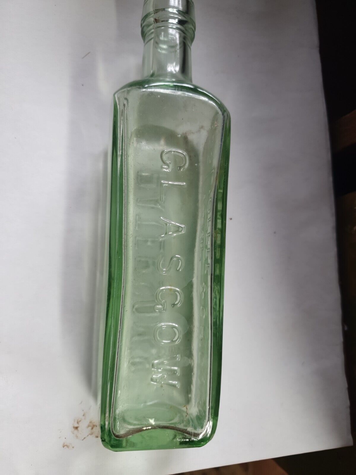 Vintage Paterson’s Glasgow “Camp” Coffee Chicory glass bottle ...