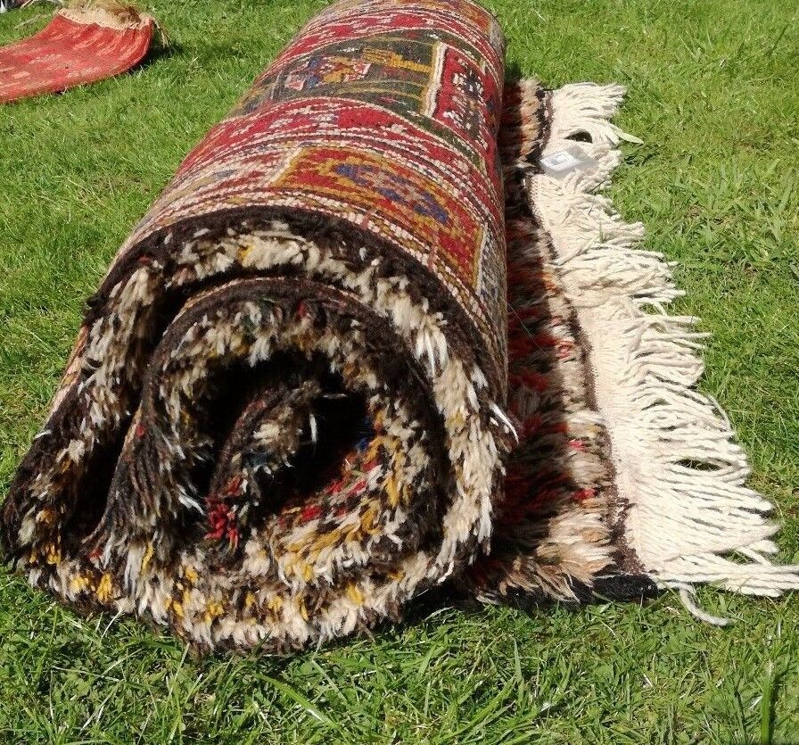 Antique Yatak Turkish Handknotted 100% wool 'sleeping' rug | Drakelow ...