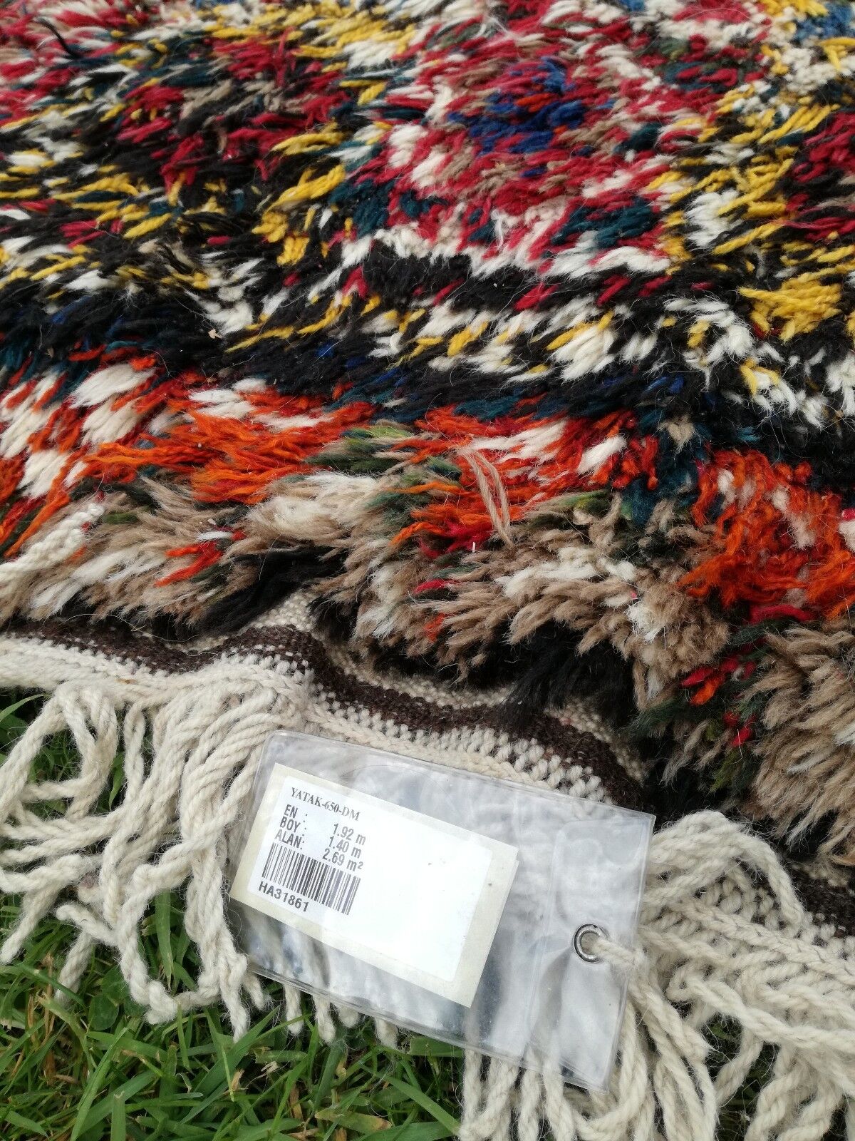 Antique Yatak Turkish Handknotted 100% wool 'sleeping' rug | Drakelow ...